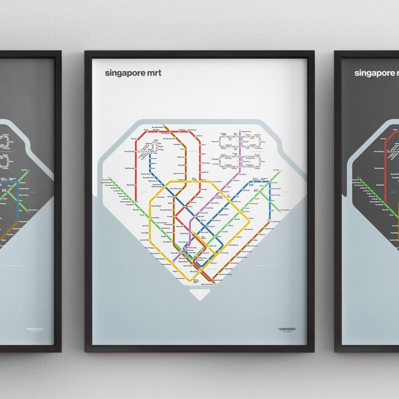 Singapore Poster - Etsy