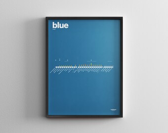 DC Metro Map / Dark Mode / Washington DC / Minimal Poster Print ...