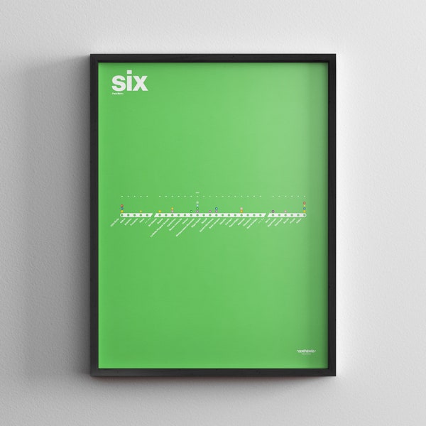 Framed Metro Map of Paris - Etsy