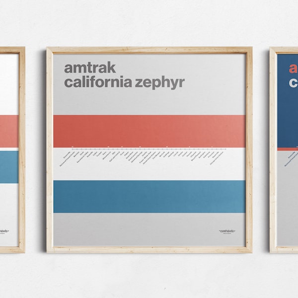 California Zephyr - Etsy