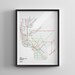1958 New York City Subway Map / Retro George Salomon / Vintage NYC ...