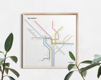 Subway Art Poster | Etsy