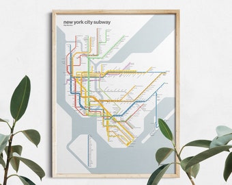 Subway Art Poster | Etsy