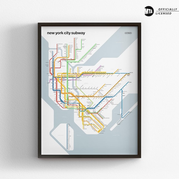 Posters Subway Map - Etsy UK