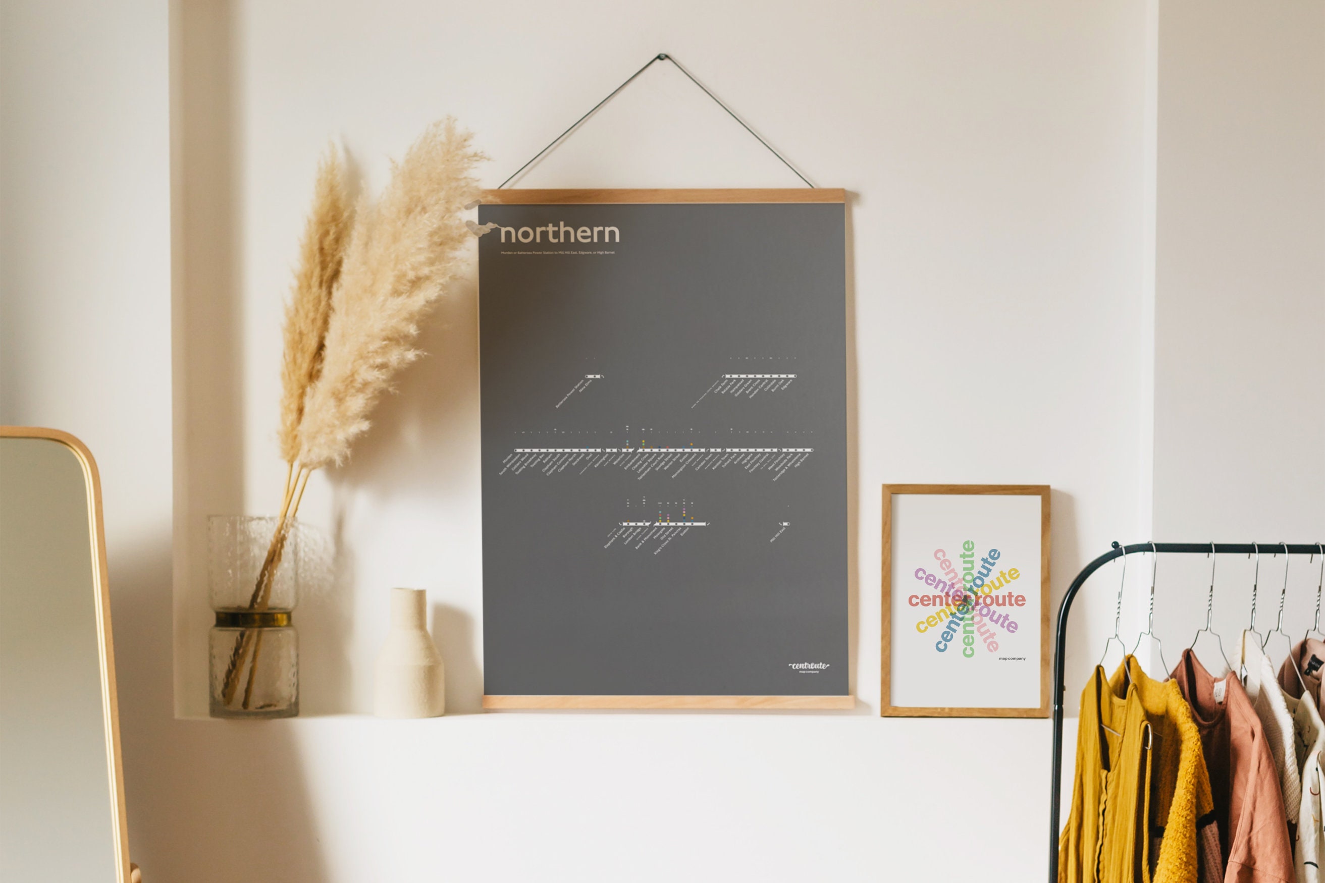 Northern Line / London Underground / Tube Map / Minimal Poster - Etsy