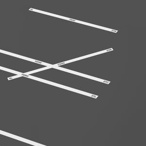 ORD Runways / O'hare International Airport / Minimal Poster Print ...