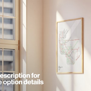 1958 New York City Subway Map / Retro George Salomon / Vintage NYC ...