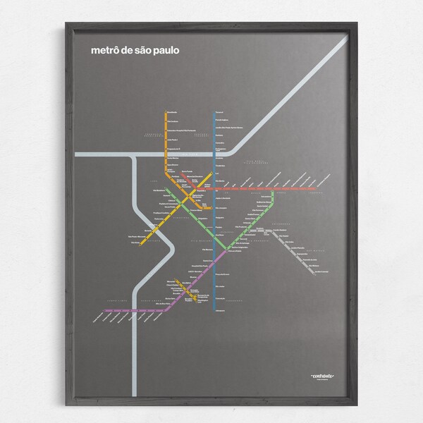 Subway Poster - Etsy