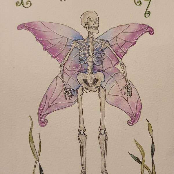 Fairy Skeleton - Etsy UK