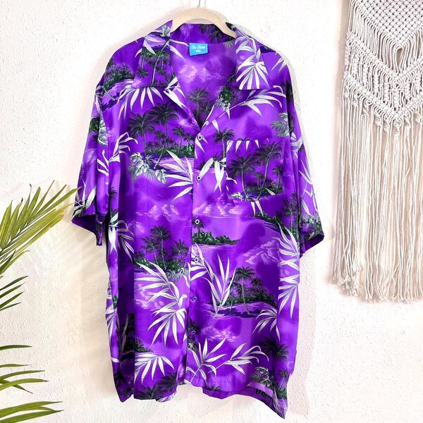 Purple Hawaiian - Etsy