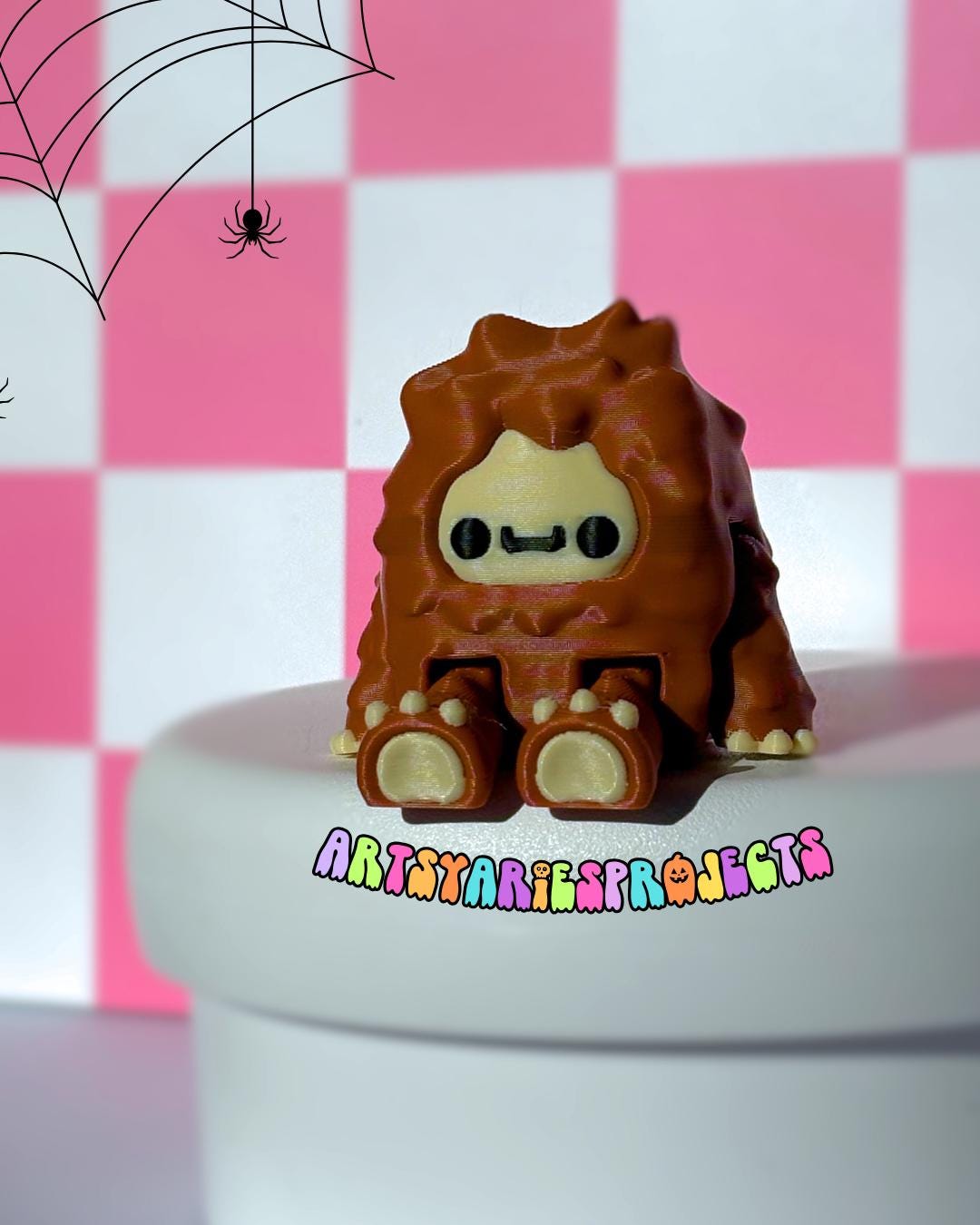 Bramble the Mini Big Foot Desk Buddy / Keychain - Etsy