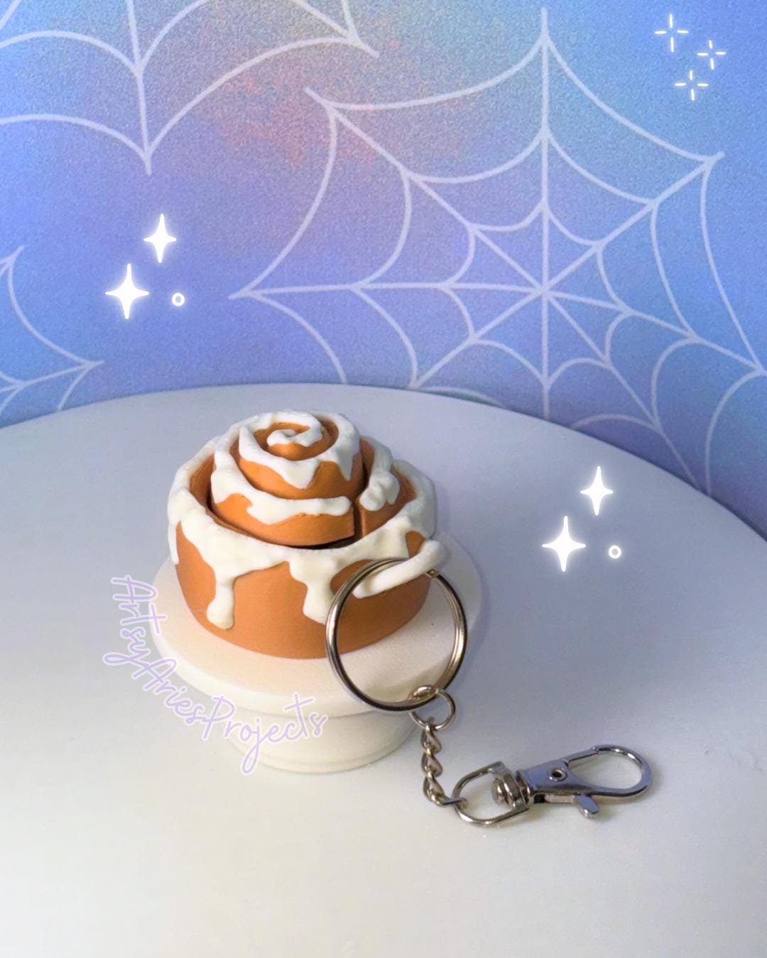 Cinnamon Roll Fidget Clicker Toy - Etsy