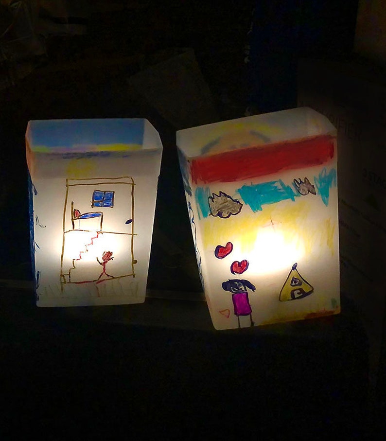 Luminary Art Project Lamp - Etsy