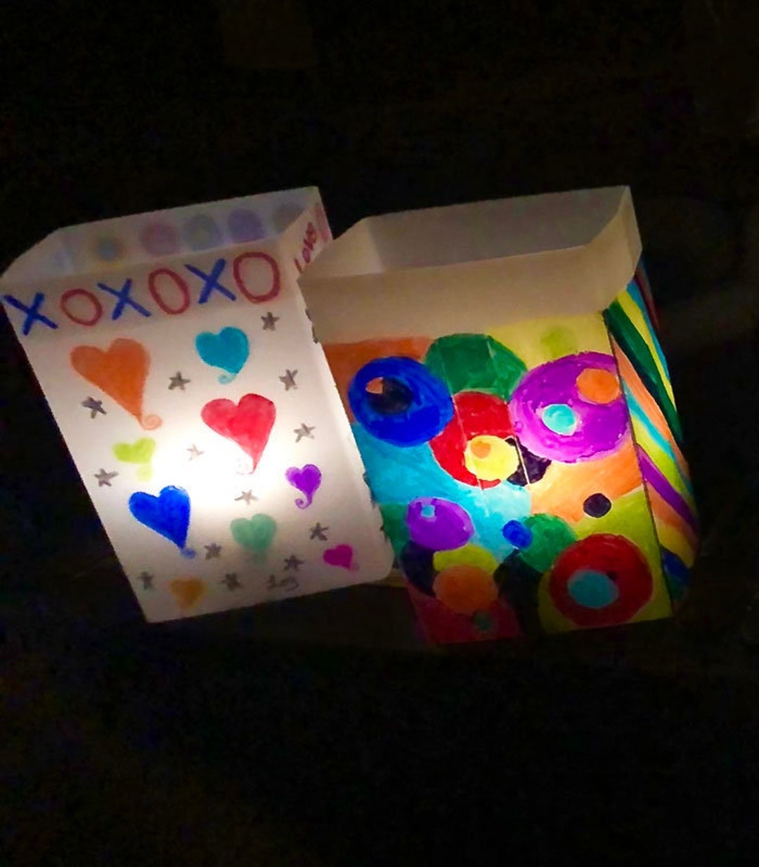 Luminary Art Project Lamp - Etsy