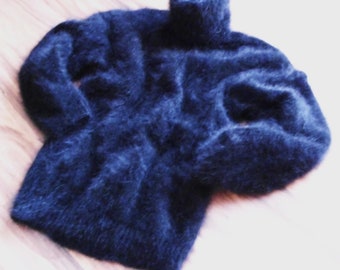 Angora sweater | Etsy