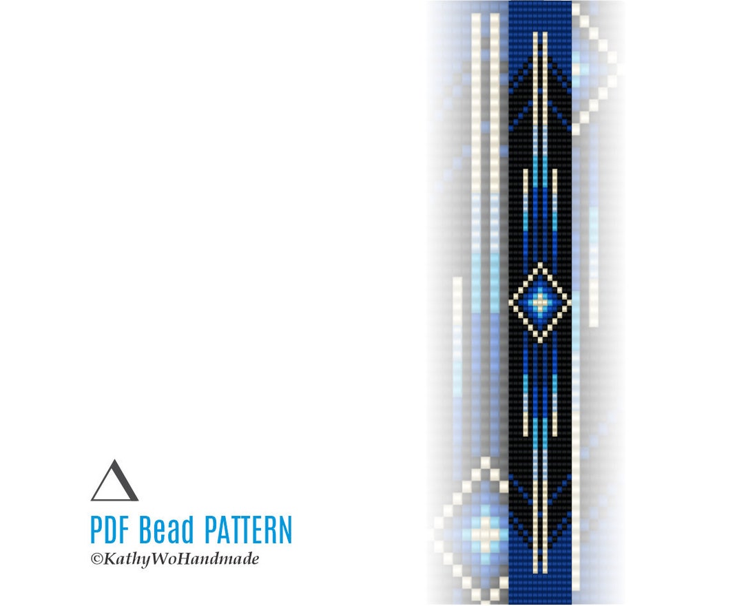 Bead Loom Pattern, PDF Seed Bead, Bracelet DIY, Beading Instant ...