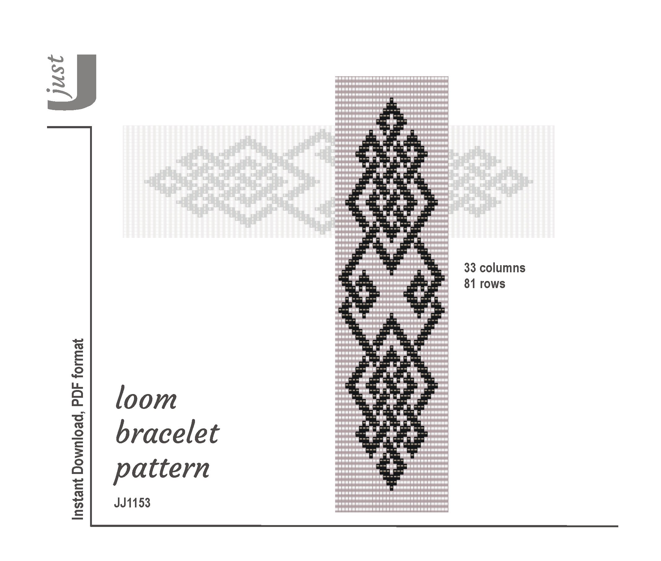 Loom Bracelet Pattern Beaded Bracelet Celtic Bead Pattern - Etsy