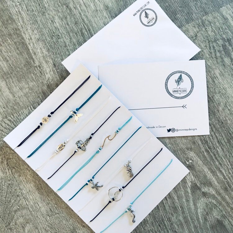 Ankle Bracelet | Wave Anklet | Whale Tail | Beach Jewellery | Starfish ...