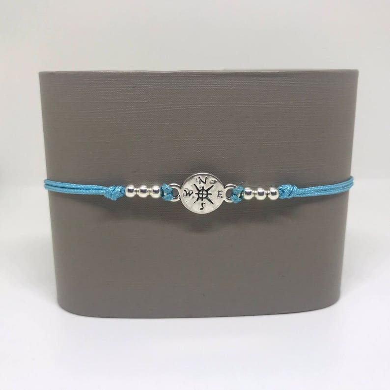 Compass Bracelet Friendship Bracelet Wanderlust Gift - Etsy