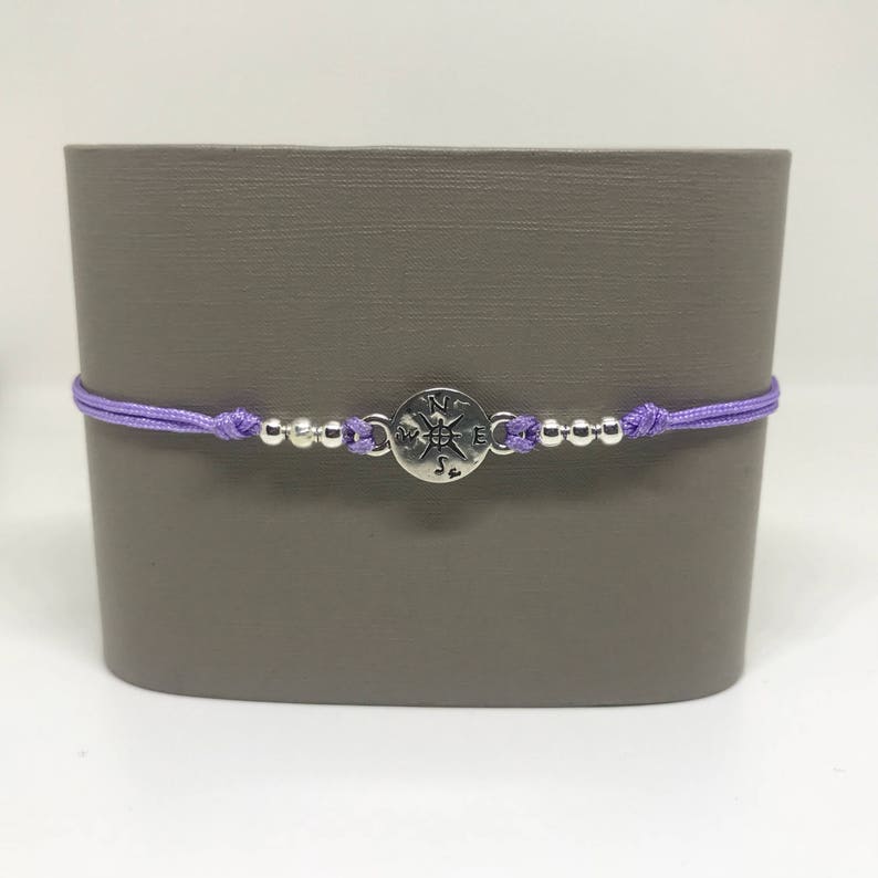 Compass Bracelet | Friendship Bracelet | Wanderlust Gift | Wander Quote ...