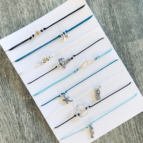 Ankle Bracelet Wave Anklet Whale Tail Beach Jewellery - Etsy