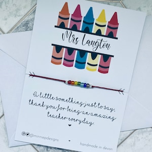 Teacher Gift | Teacher Thank You | Teacher Appreciation | Rainbow ...
