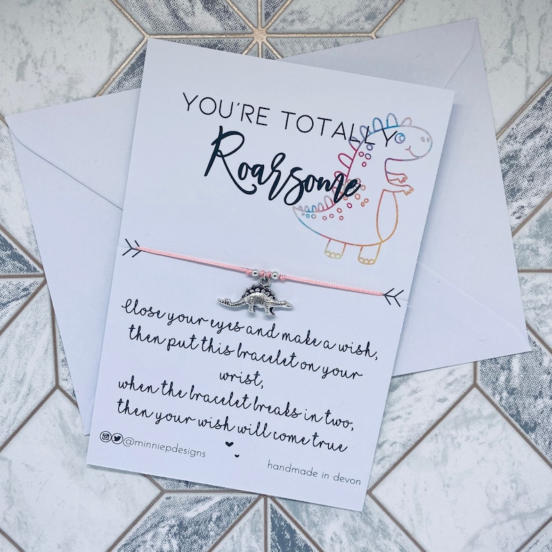 Roarsome | You’re Totally Roarsome | Dinosaur Bracelet | You’re Awesome ...