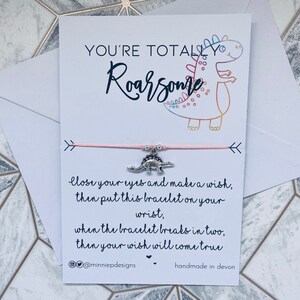 Roarsome | You’re Totally Roarsome | Dinosaur Bracelet | You’re Awesome ...