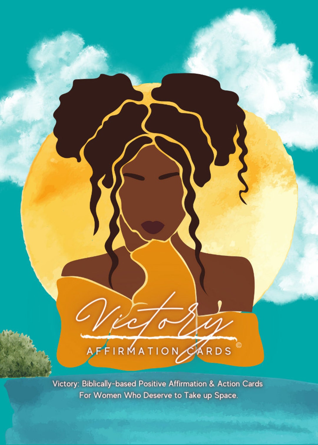 Digital Positive Affirmation Cards| Affirmation Deck| Self Care| Black ...