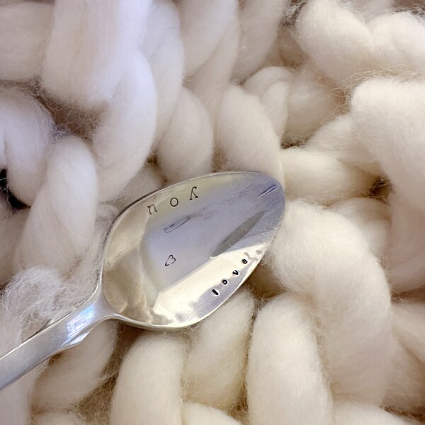 Custom Stamped Spoon - Etsy