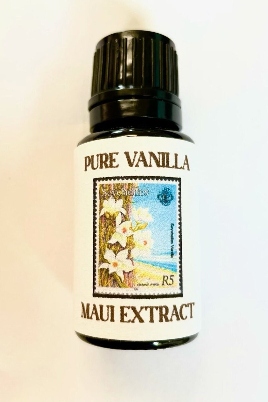 100% Maui Pure Vanilla Extract in Award Winning Pau Maui Vodka 15ml ...