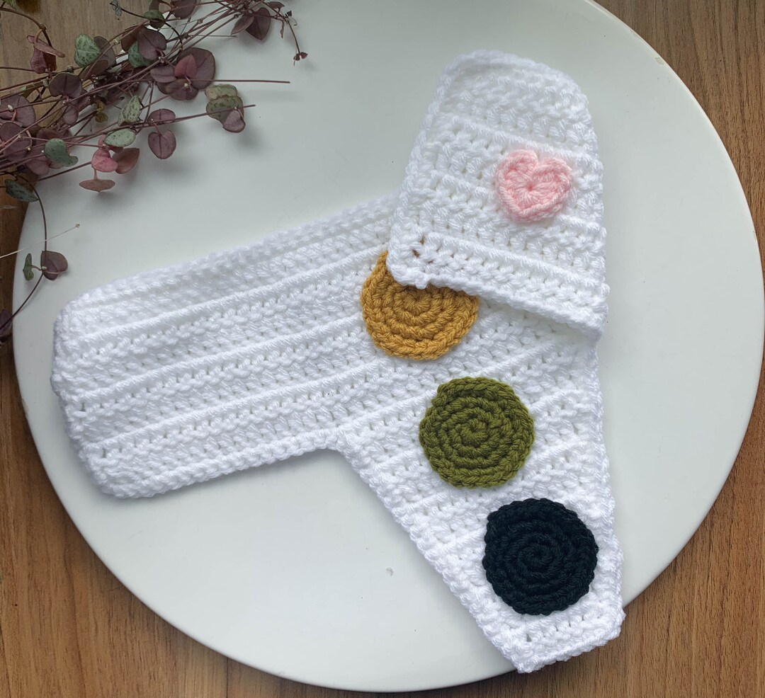Crocheted Newborn Healthy Stool Diaper - Etsy
