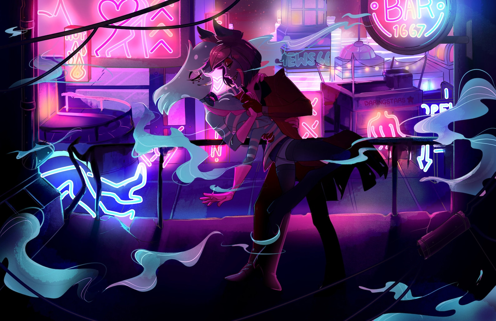 Hazbin Hotel Radiodust Holographic Print - Etsy