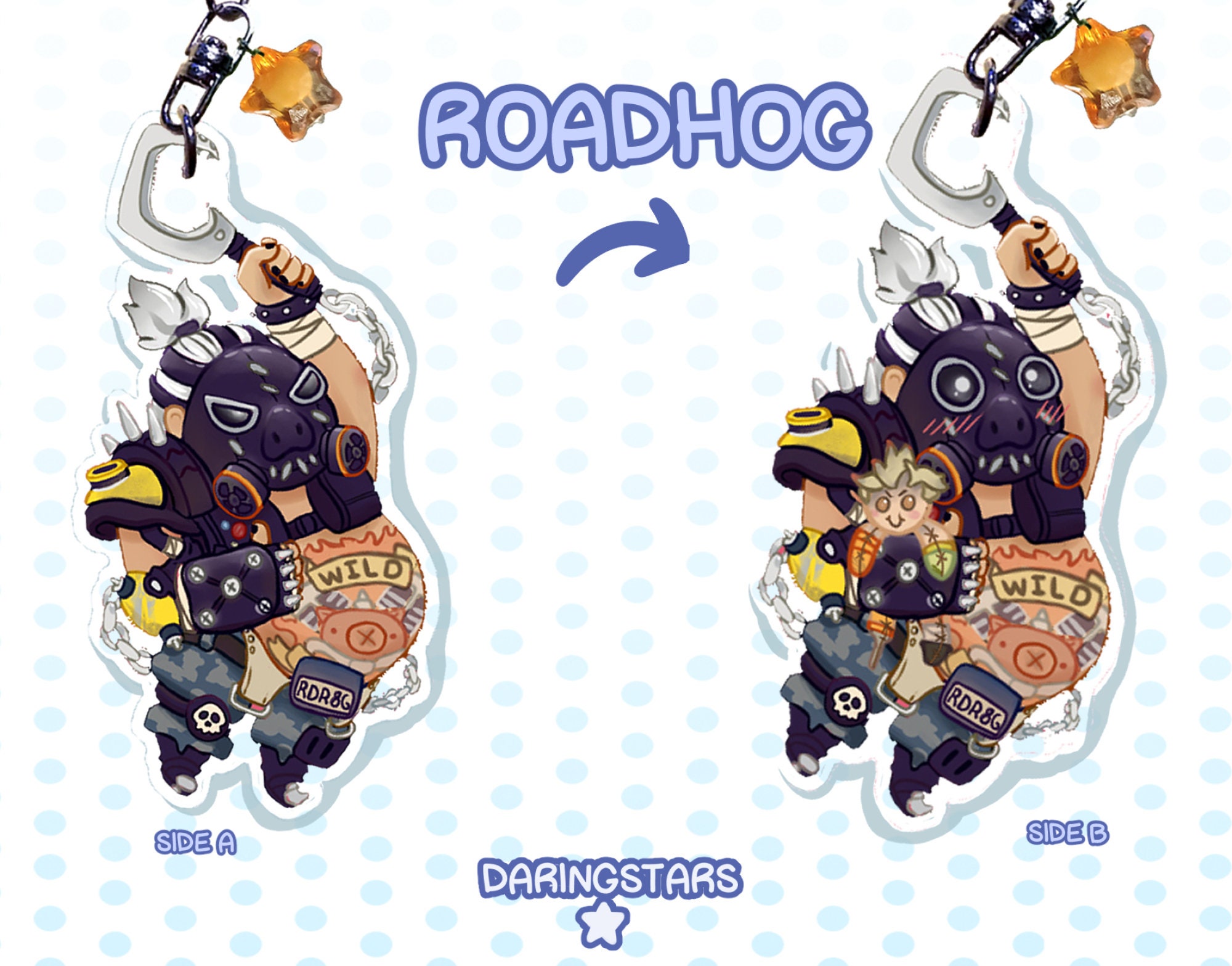 Overwatch Acrylic Charms - Etsy
