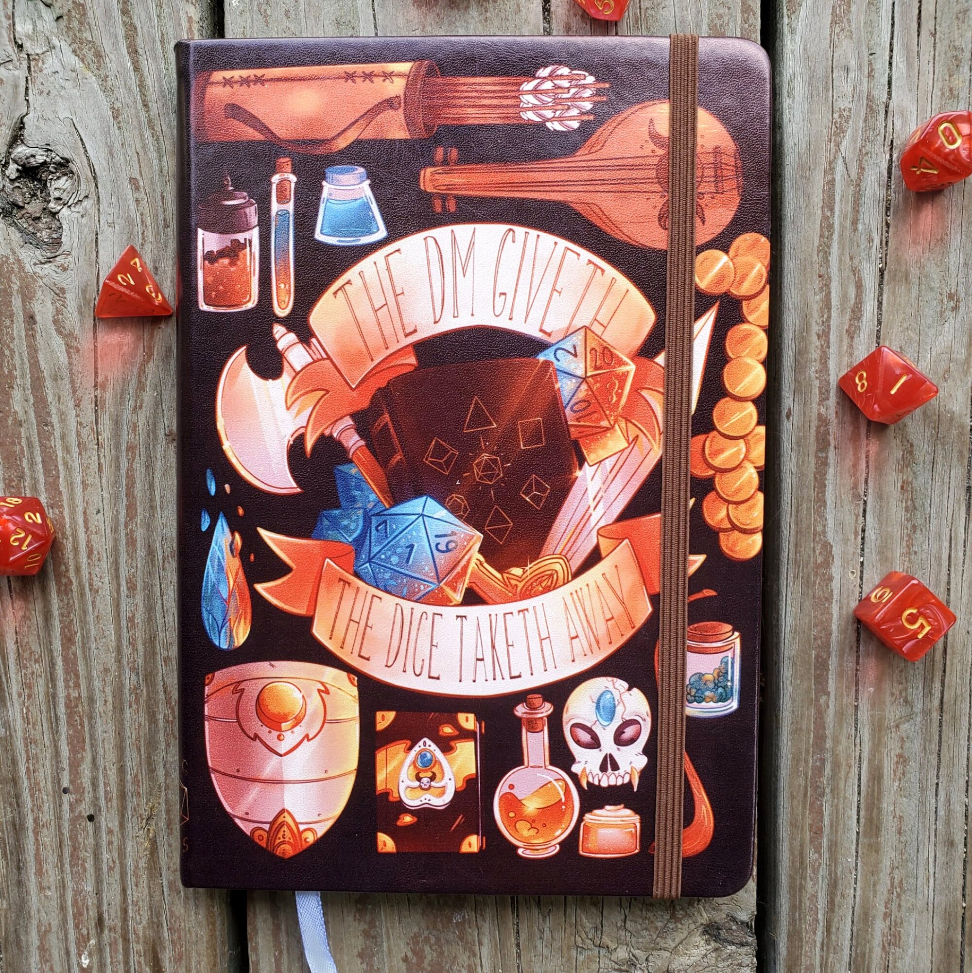 The DM Giveth A5 Dotted Notebook - Etsy