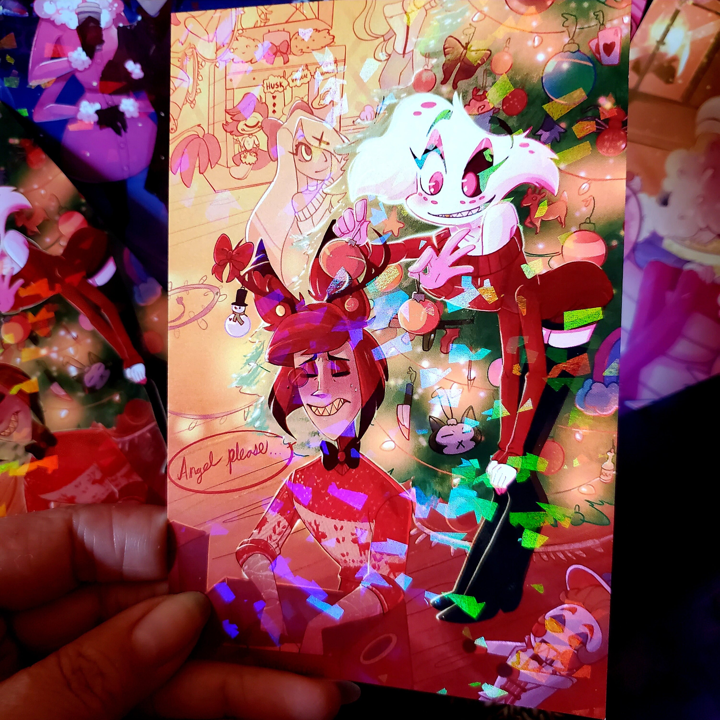 Radiodust Holographic Mini Prints | Etsy