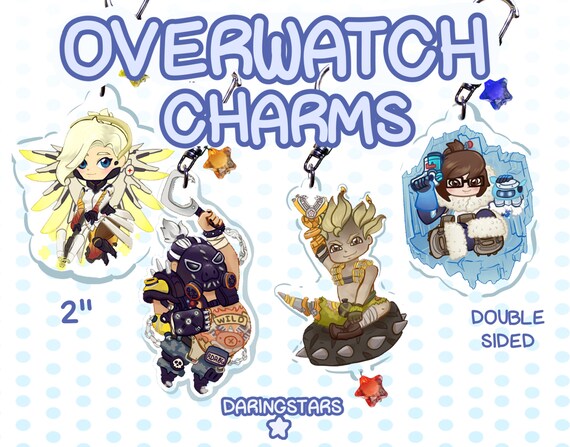 Overwatch Acrylic Charms - Etsy