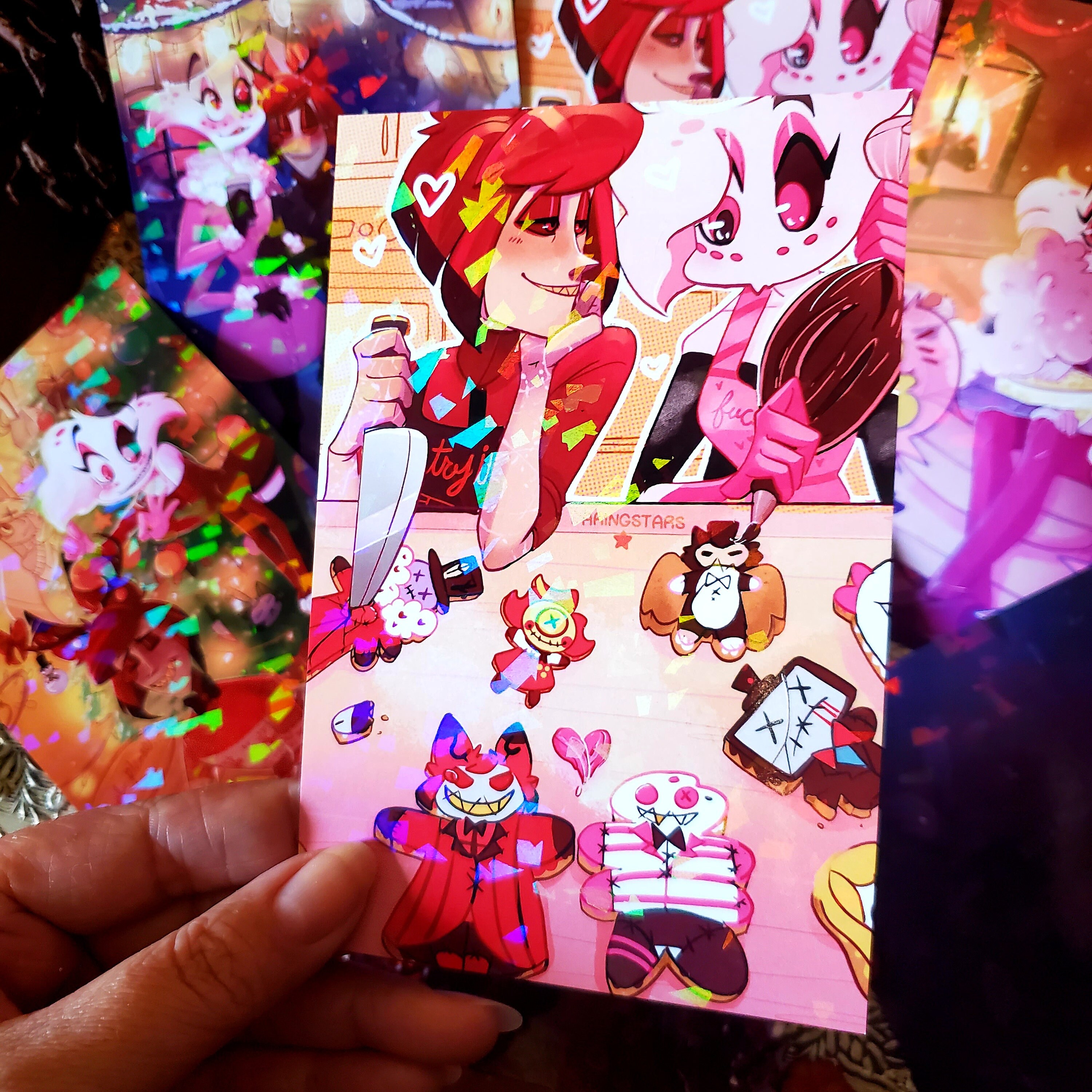 Radiodust Holographic Mini Prints | Etsy