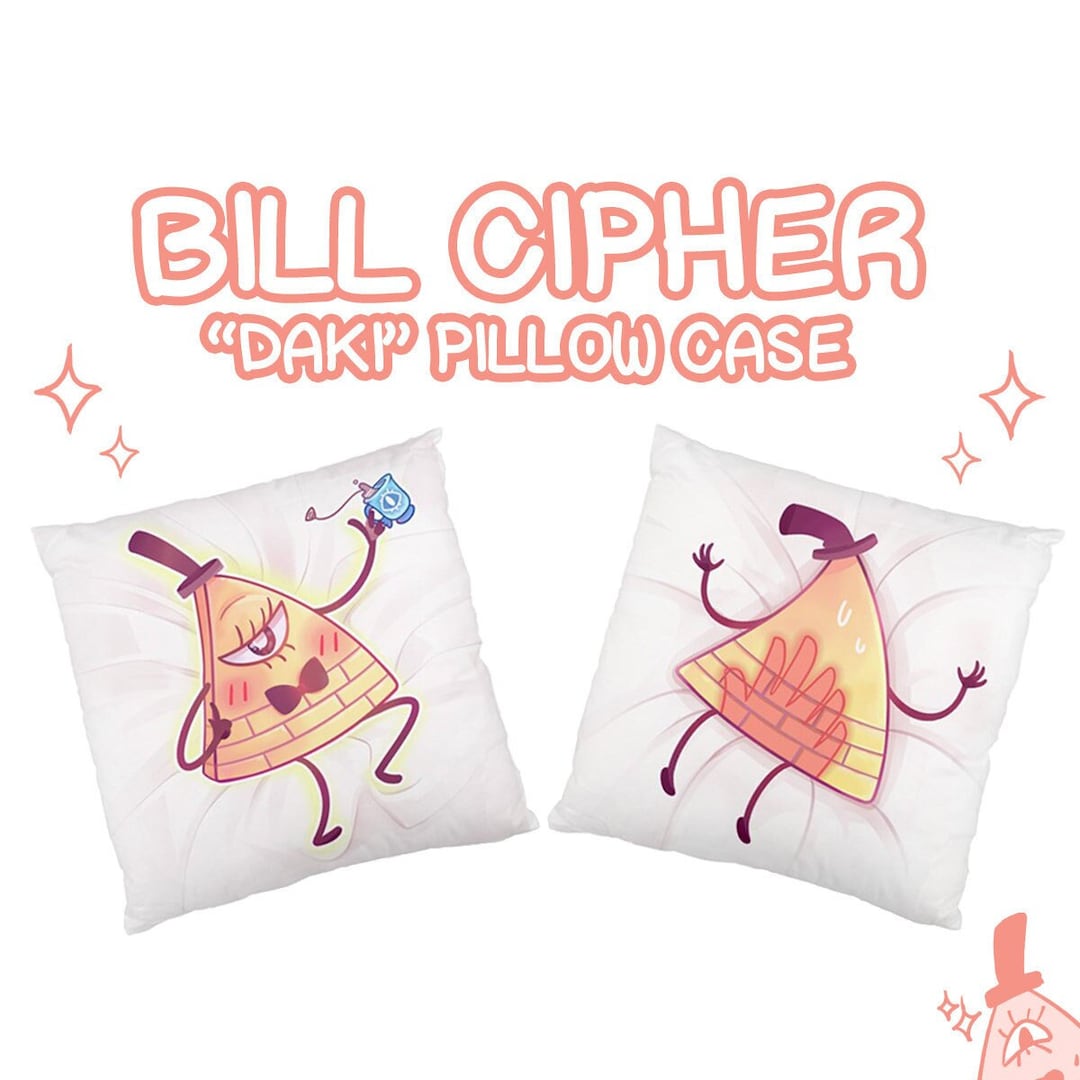 Bill Cipher Gravity Falls Pillow Case-made TO ORDER - Etsy