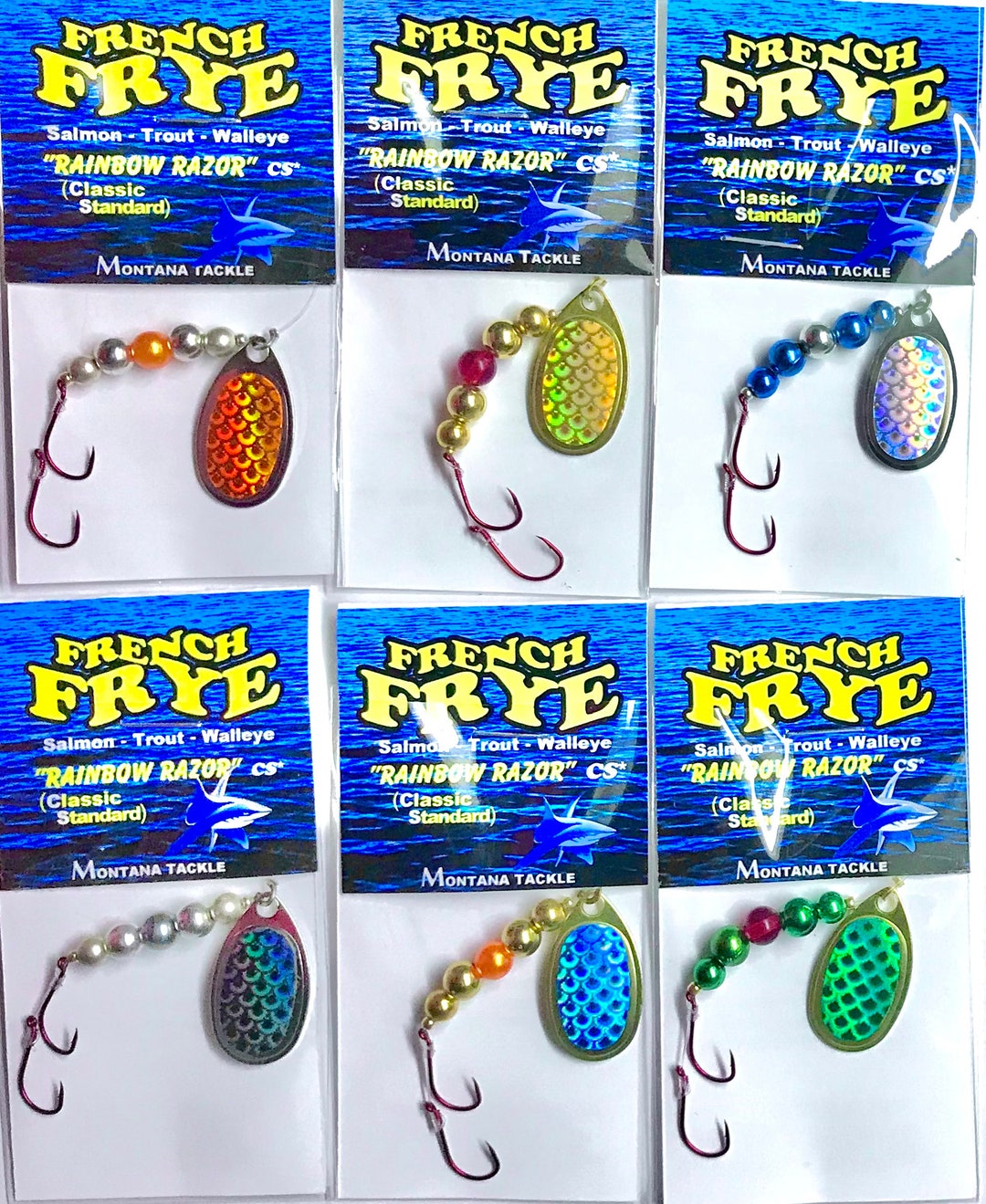 Rainbow Trout Trolling Spinners 6 - Etsy
