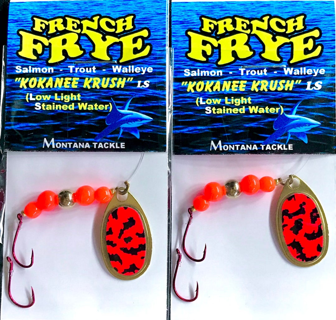 Kokanee Spinners 2: Uv FIRE TIGER - Etsy