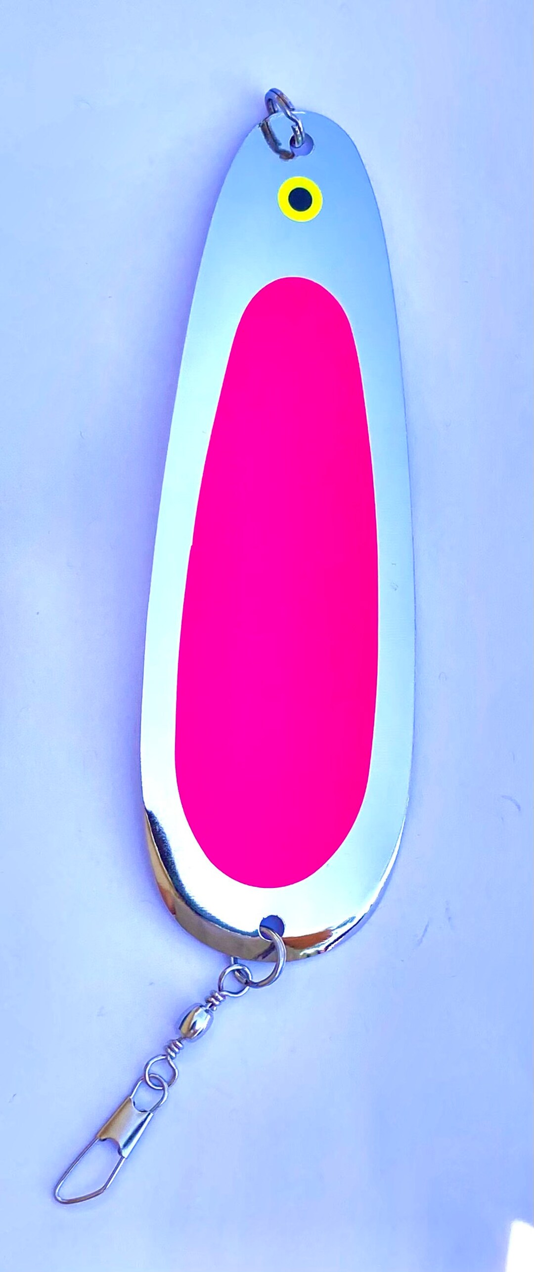 5.5-inch Trolling Dodger: Uv "flo Pink" - Etsy