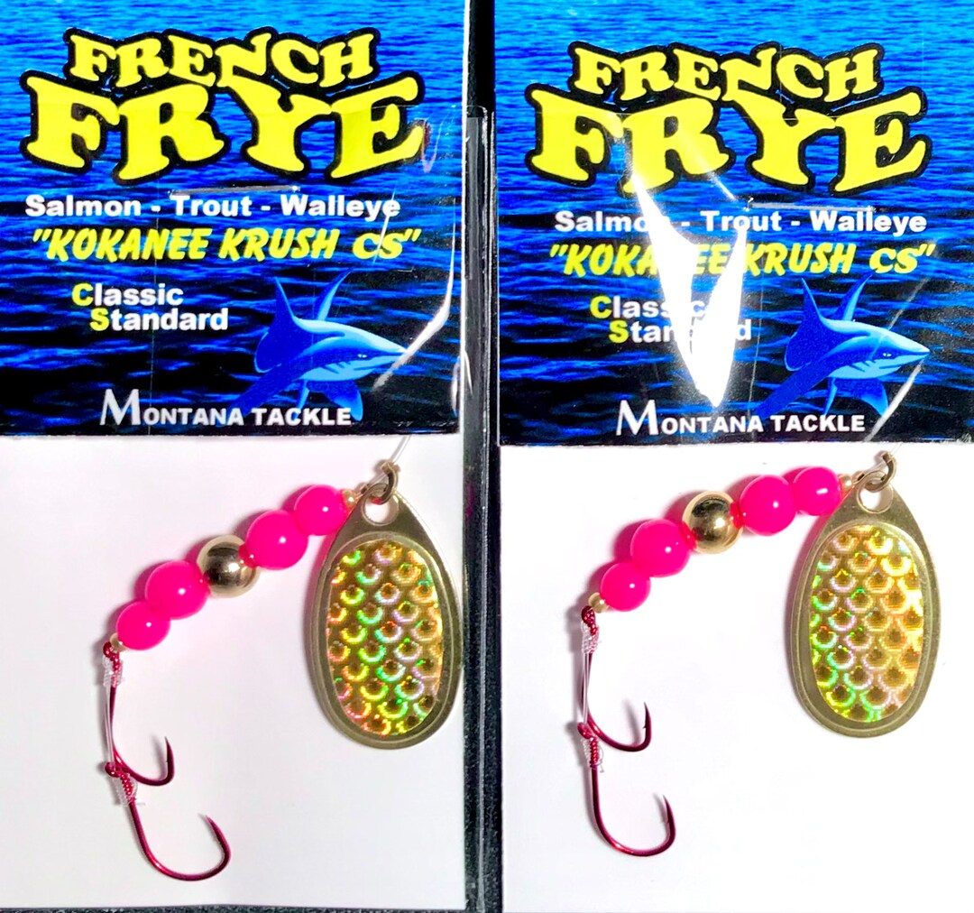 Kokanee Spinners 2: gold Pinky - Etsy