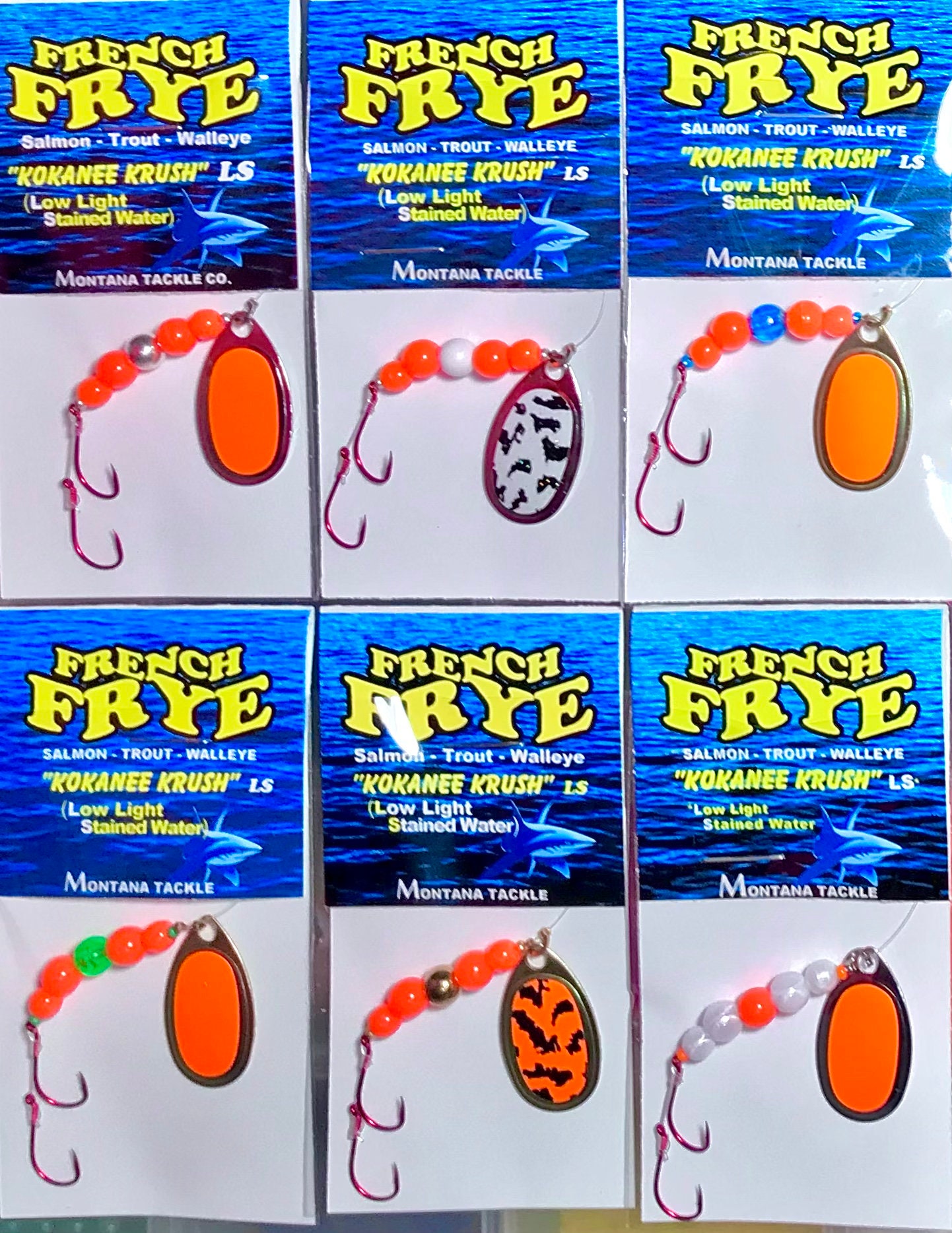 Kokanee Spinners 6: kokanee KRUSH Ls Assortment - Etsy