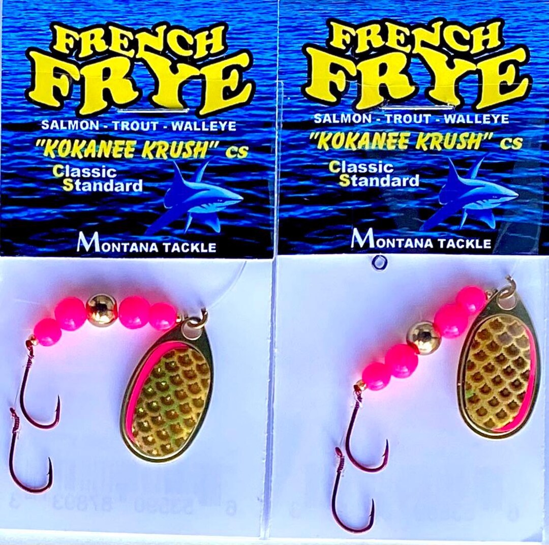 Kokanee Spinners 2: gold Pinky - Etsy