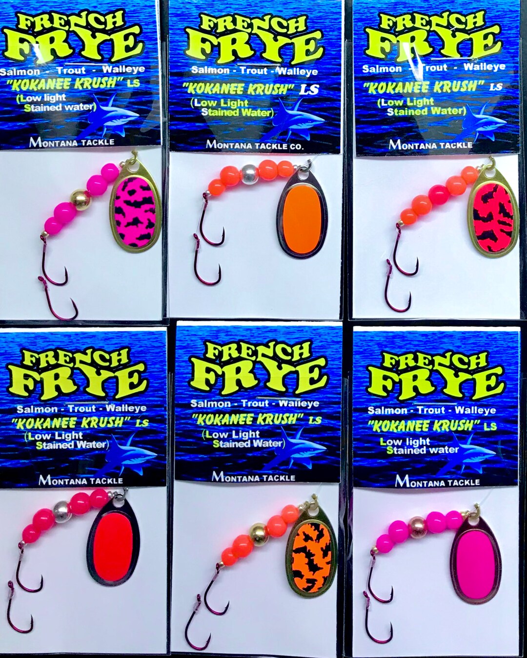 Kokanee Spinners 6: kokanee KRUSH Ls Assortment - Etsy
