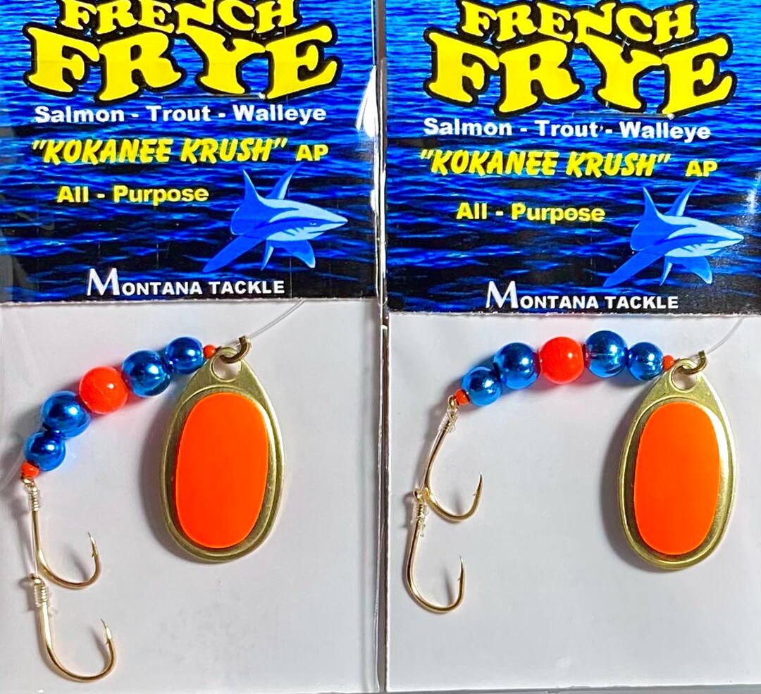 Kokanee Spinners (2): “UV BRONCO” - Etsy