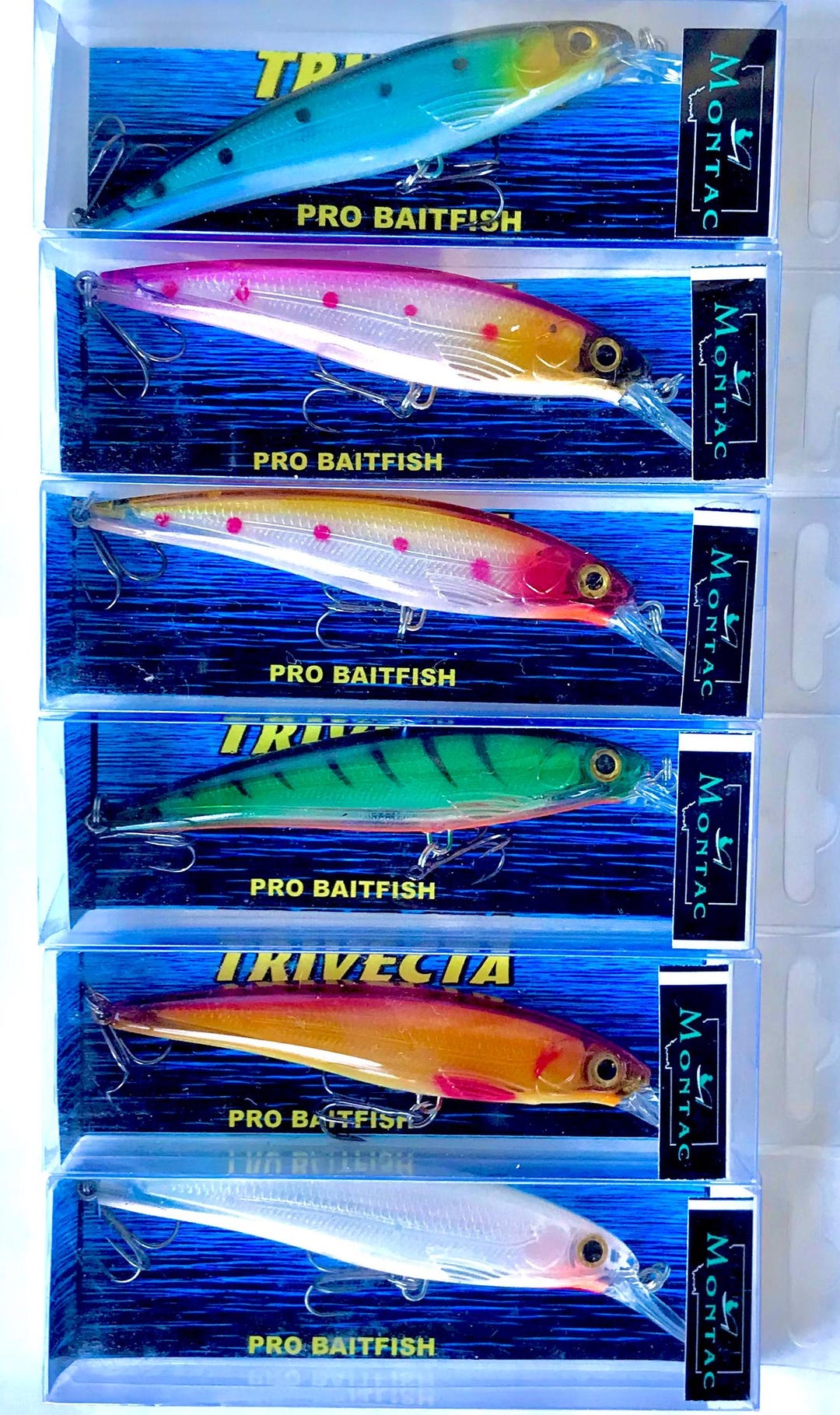 Trolling Plugs (6): ”TRIVECTA” Assortment - Etsy