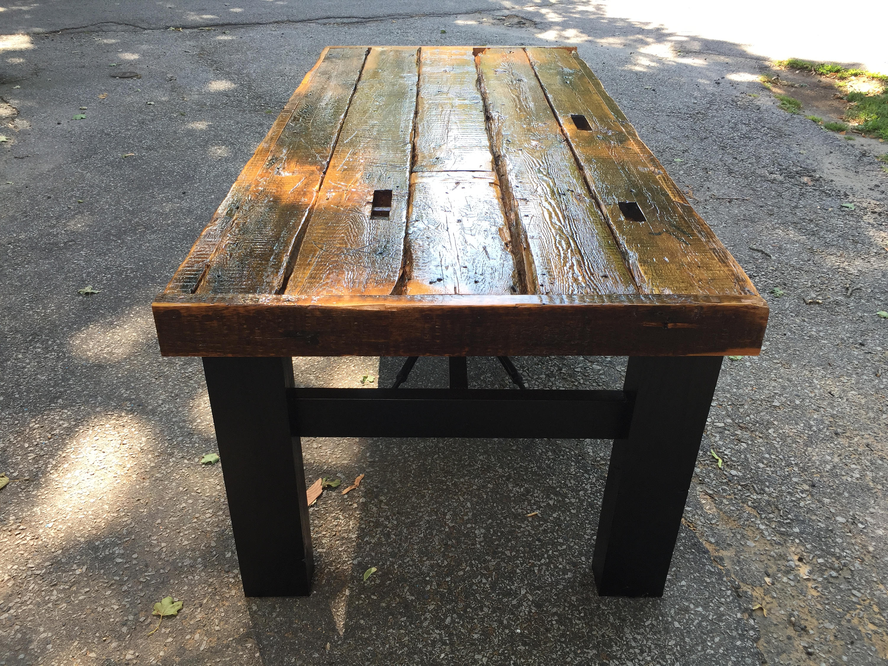 Custom Built Farmhouse Table. - Etsy