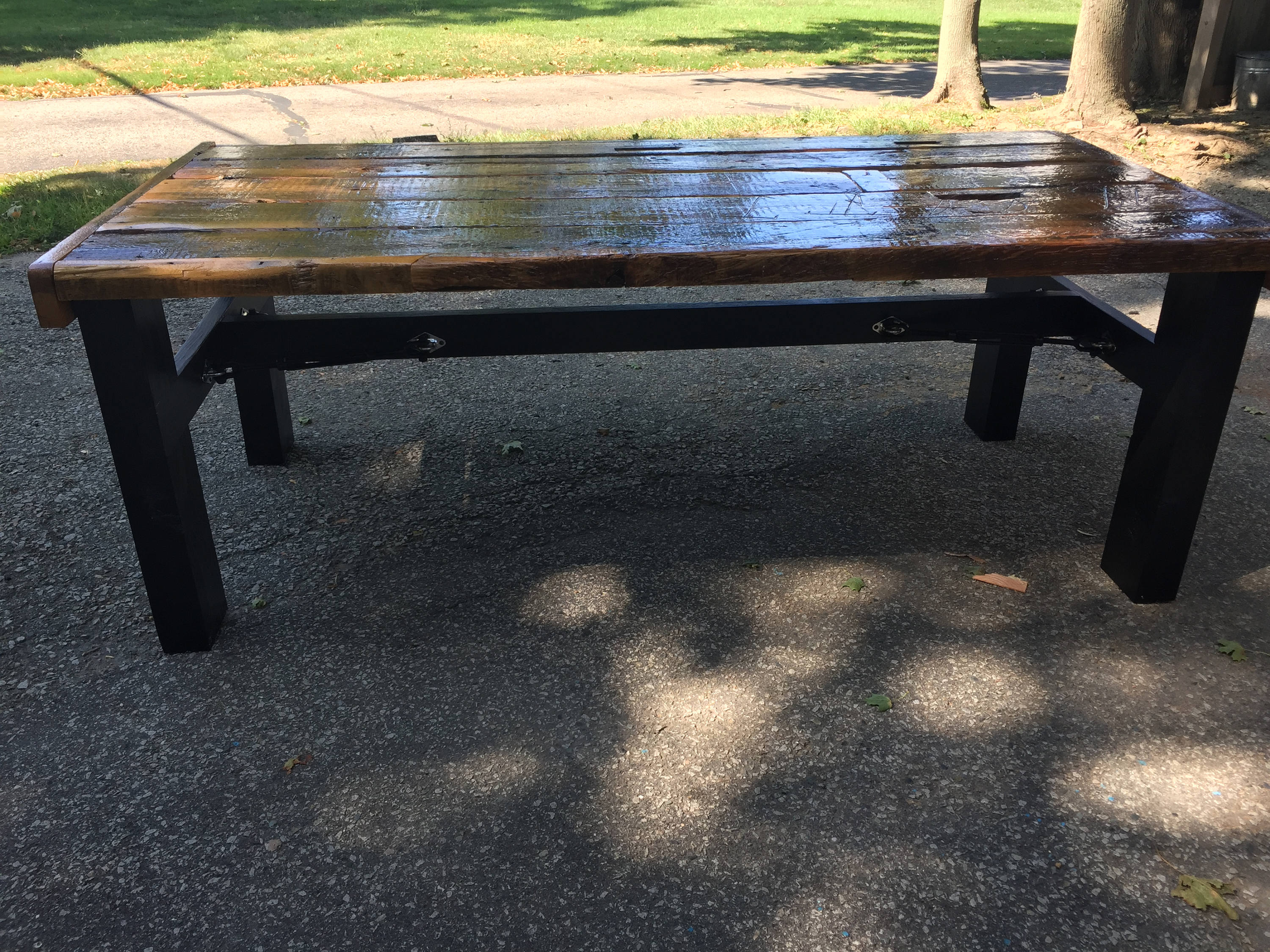 Custom Built Farmhouse Table. - Etsy